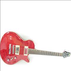 Anthem Six-String Electric Guitar Red