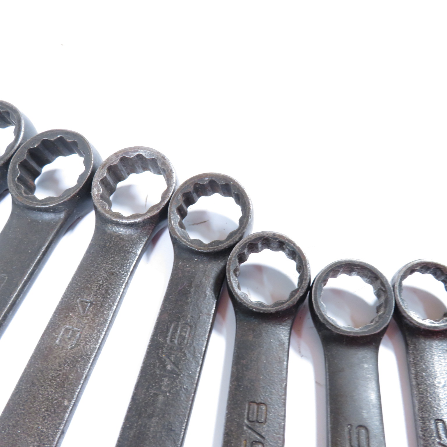 Snap-on Tools 9pc 12-Point SAE Flank Drive Combination Wrench Set