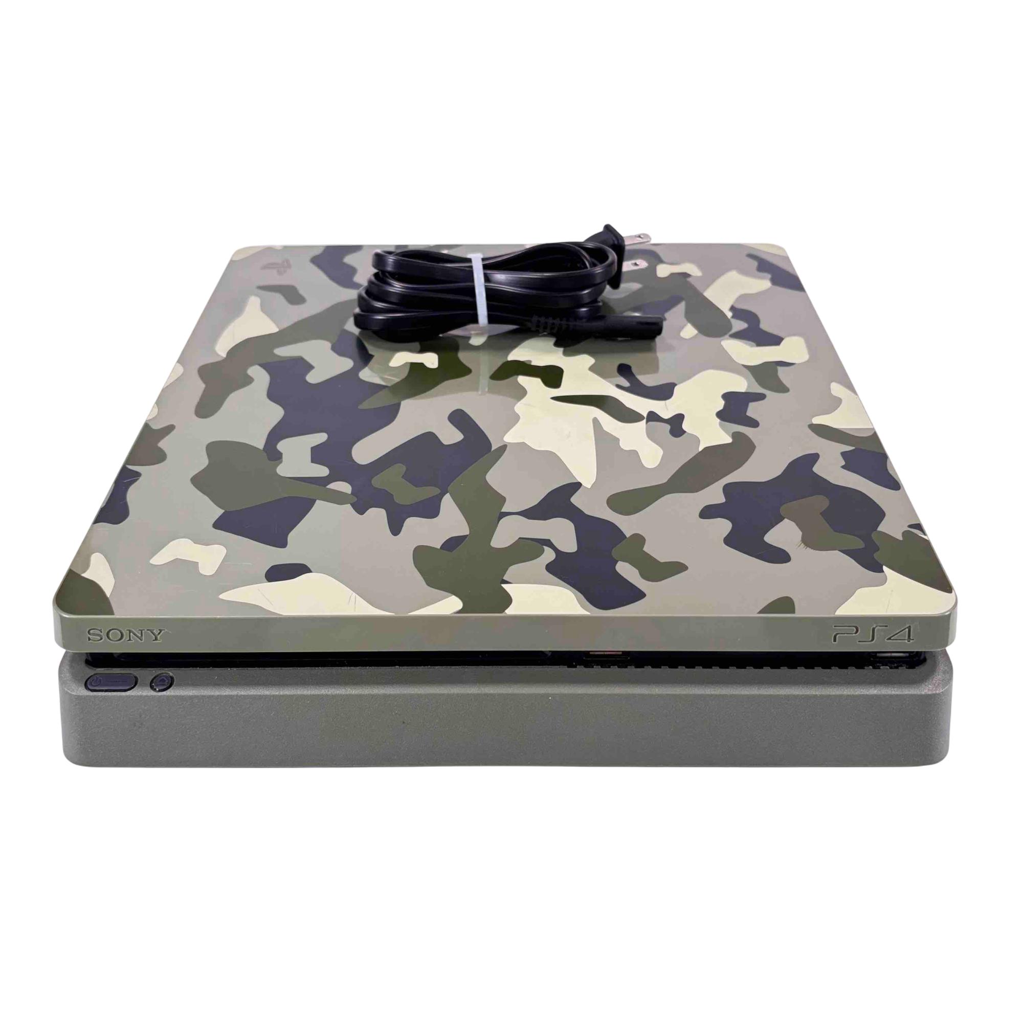 Sony PlayStation 4 Slim CUH-2115B 1TB HDD Green Camo Home Video Game ...