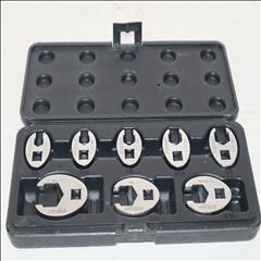 NAPA Evercraft 8-Piece Polished 3/8" Drive SAE Flare Nut Crowfoot ...