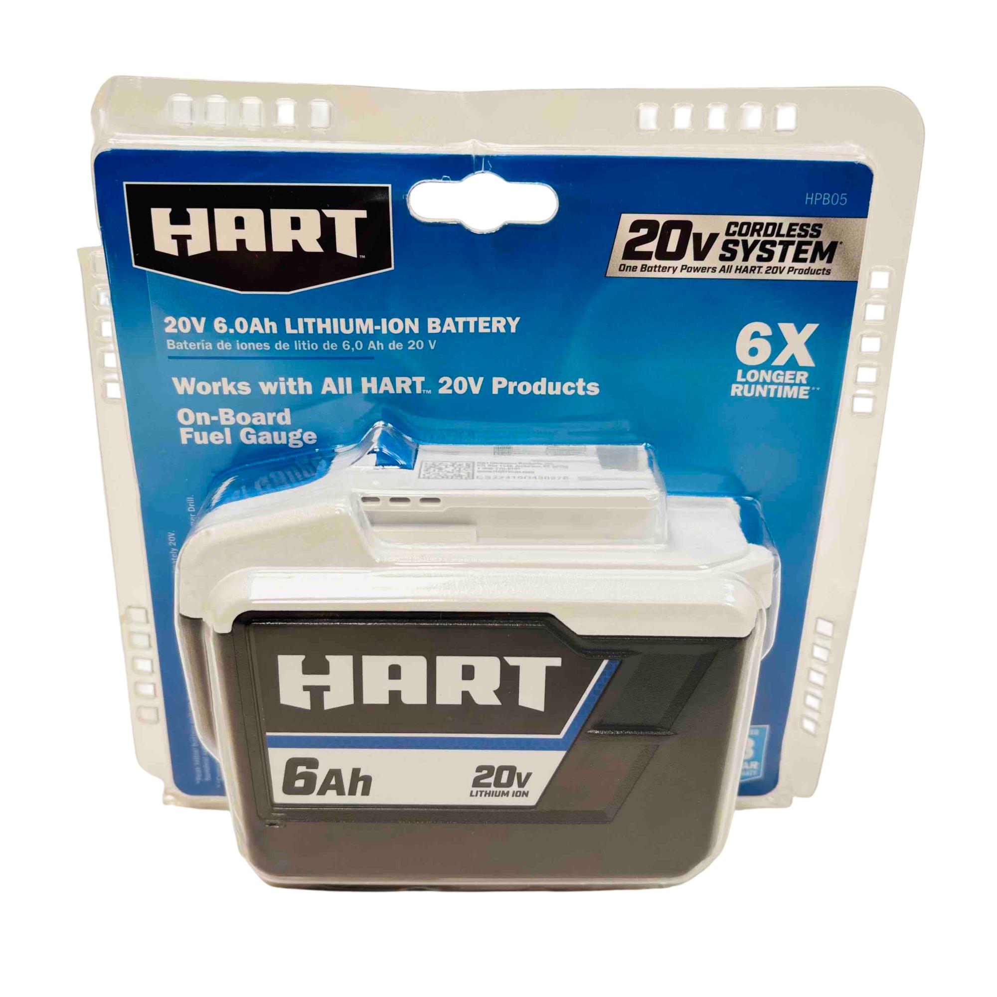 Hart HPB05 20V 6.0Ah Lithium-Ion Tool Battery Pack 9503