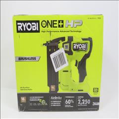 Ryobi P322 ONE+ HP 18V 18-Gauge Brushless Cordless AirStrike Brad Nailer