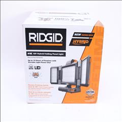 Rigid R8694221B 18V Cordless Lithium Ion Hybrid LED Panel Light