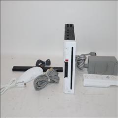 Nintendo RVL-101 White Wii Home Video Gaming Console 5455