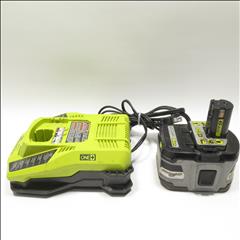 Ryobi P117 ONE+ 18V Dual Chemistry IntelliPort Charger Kit 3572