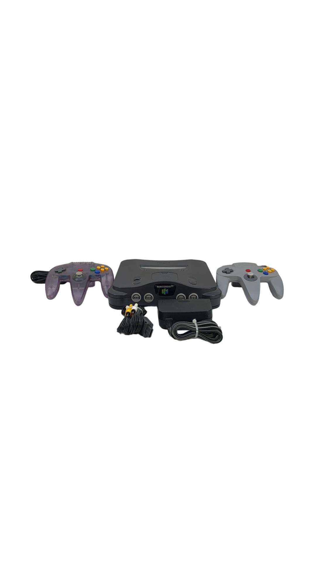 Nintendo 64 NUS-001 64 Bit Gray Body Home Video Game Console