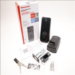 Honeywell 8635302 Electronic Deadbolt Biometric Lock Lighted Keypad ...