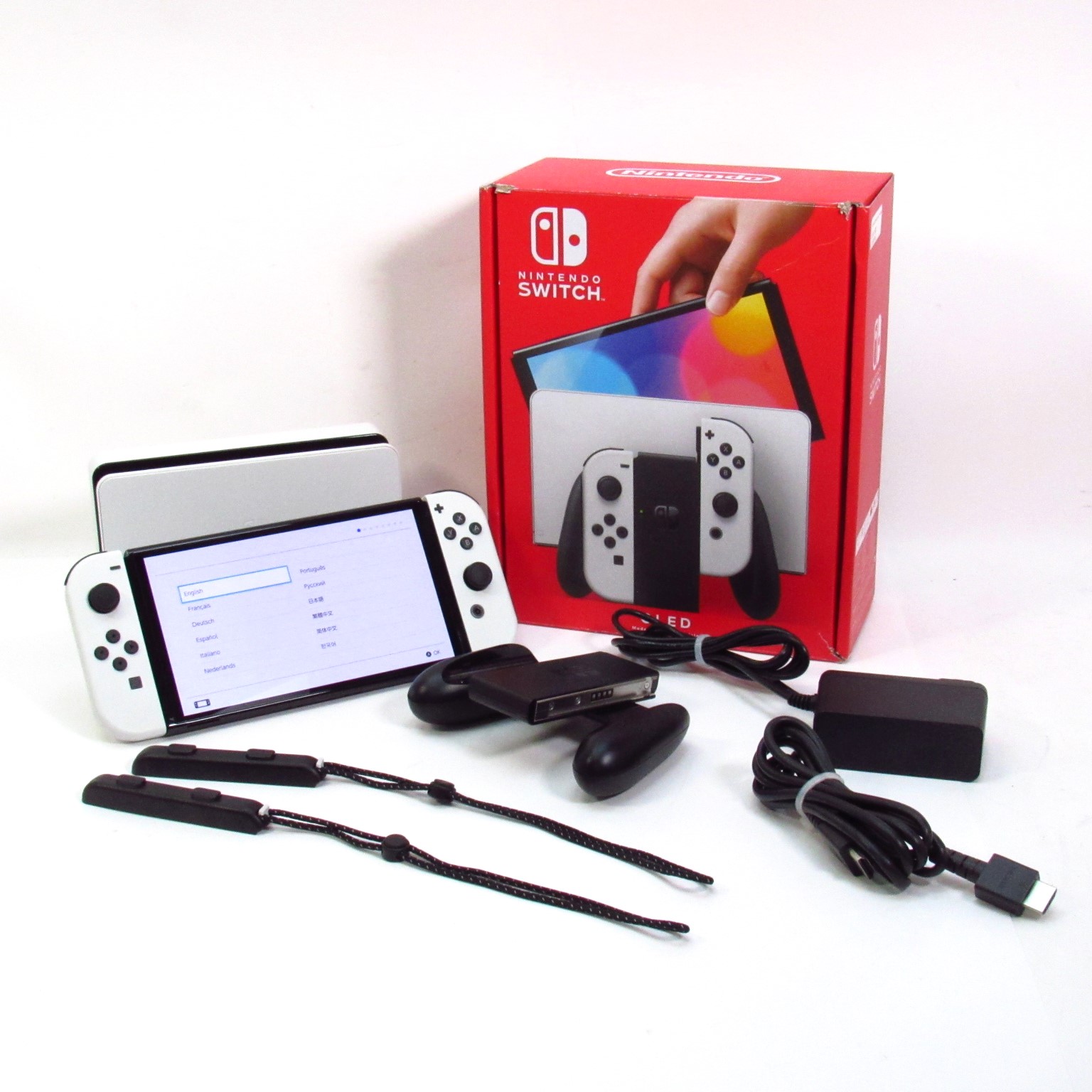 Nintendo Switch OLED HEG-001 64GB Video Game Console - 9346