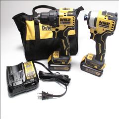 DeWalt DCK278C2 2-Tool Combo Set Drill/Driver and Impact Driver 20V 7999