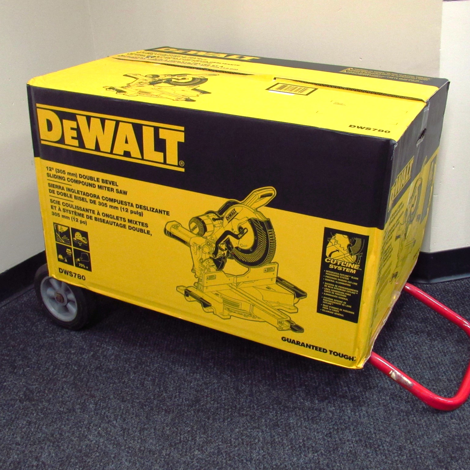 DeWalt DWS780 12'' Double Bevel Sliding Compound Miter Saw - Local Pick ...