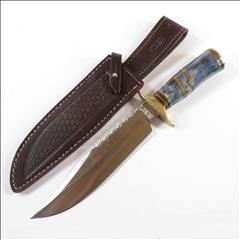 Impact Custom Knives 7-1/2" Blade Full Tang Fixed Blade Hunting Knife
