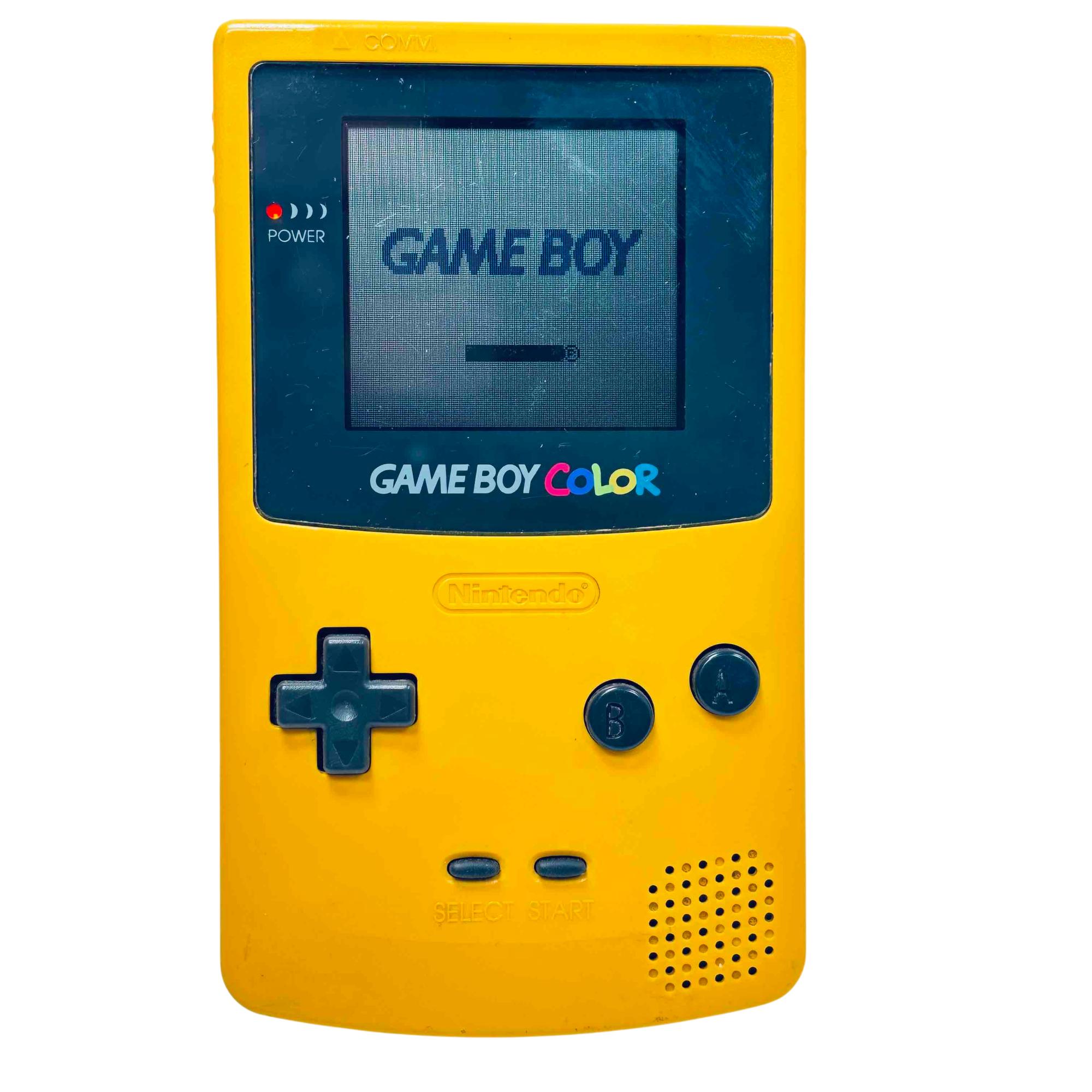 Nintendo Game Boy Color CGB-001 Handheld Game Console Dandelion Yellow