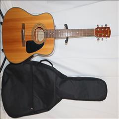 Fender DG-8S NAT Natural Dreadnaught 6-String Right-Handed Acoustic ...