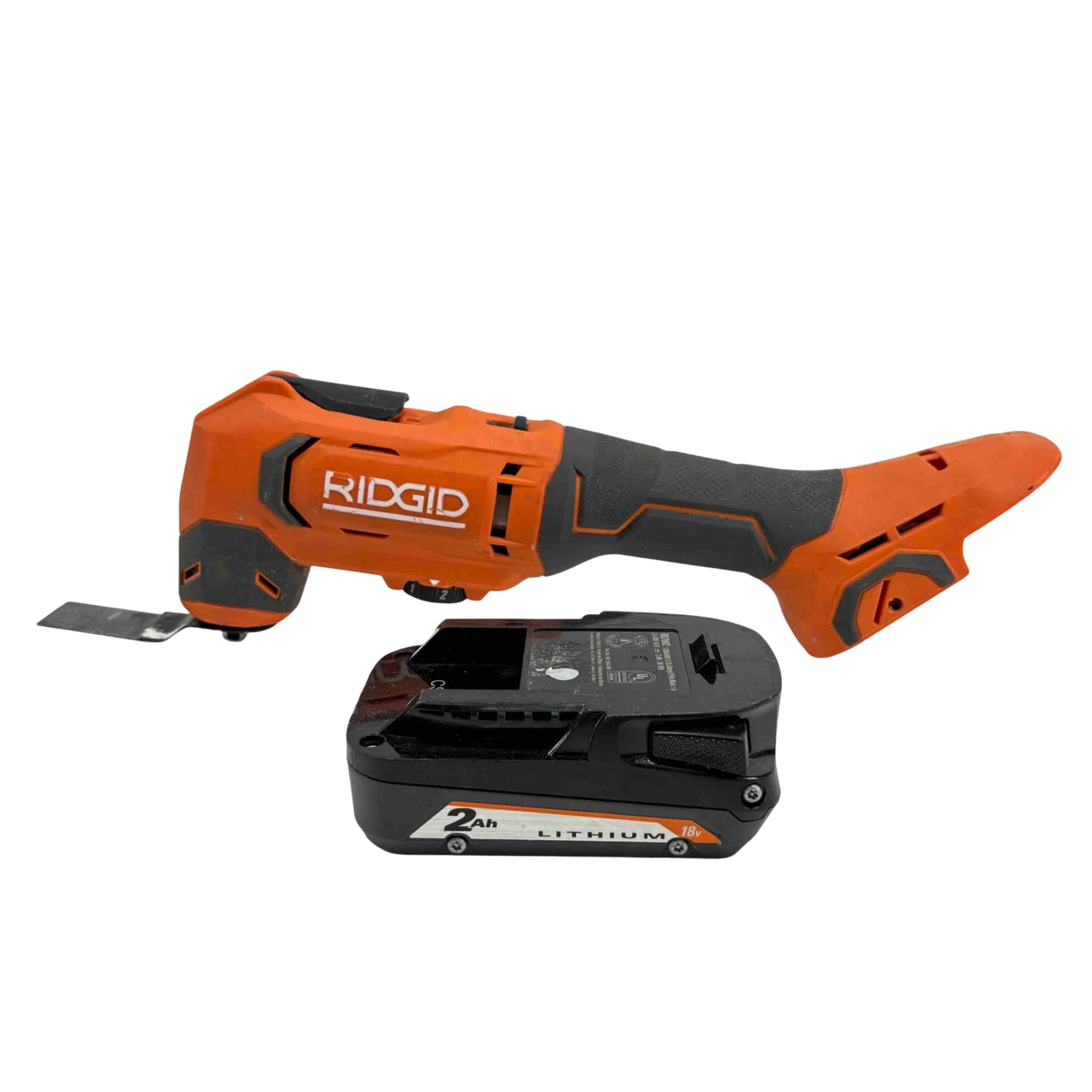 Ridgid R86241 18V Lithium-Ion Oscillating Multi-Tool