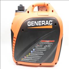 Generac GP2200i 1,700 Running 2,200 Starting Watt Gasoline Inverter ...