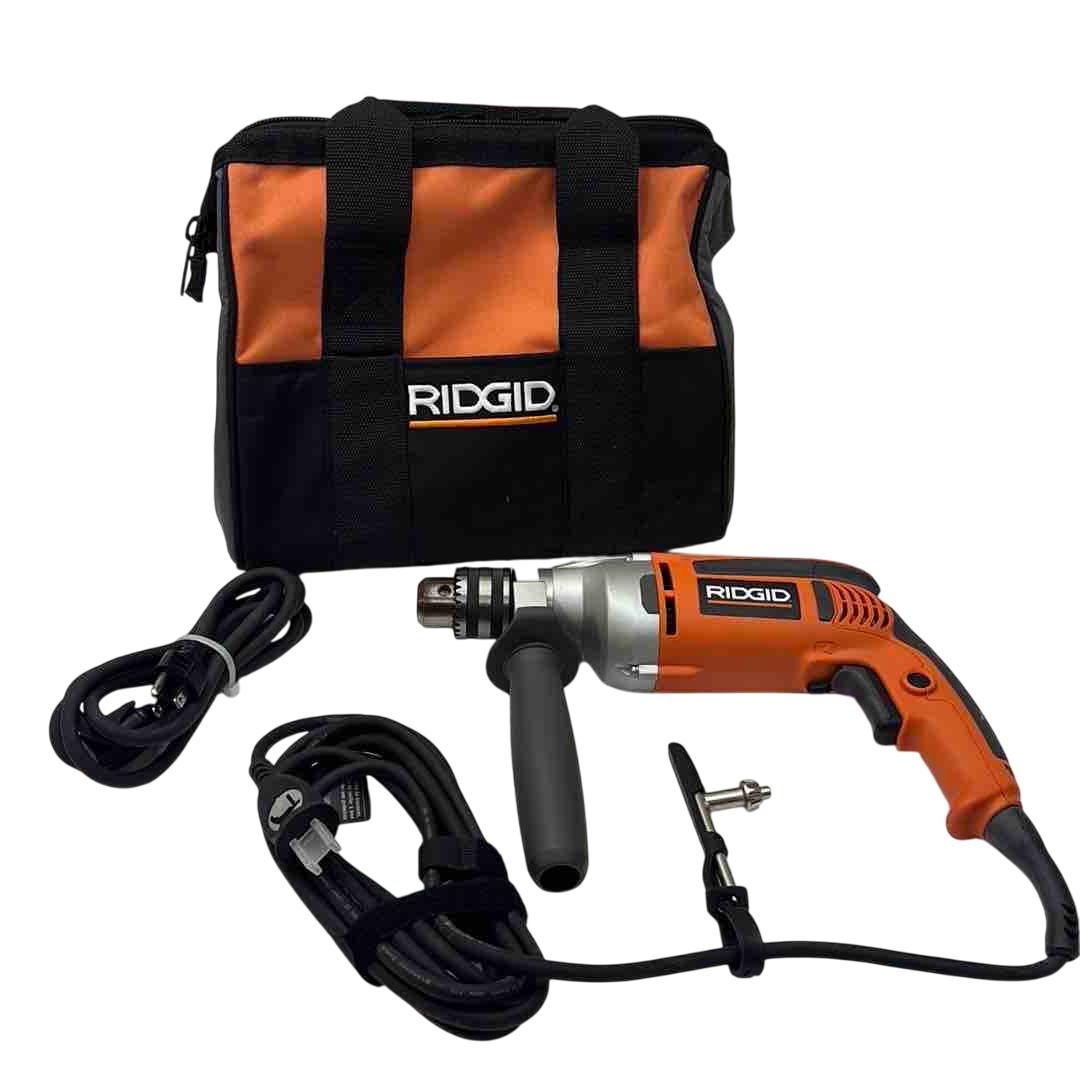 RIDGID R7111 1/2-Inch 8-Amp 12V Heavy-Duty Corded Reversible Drill