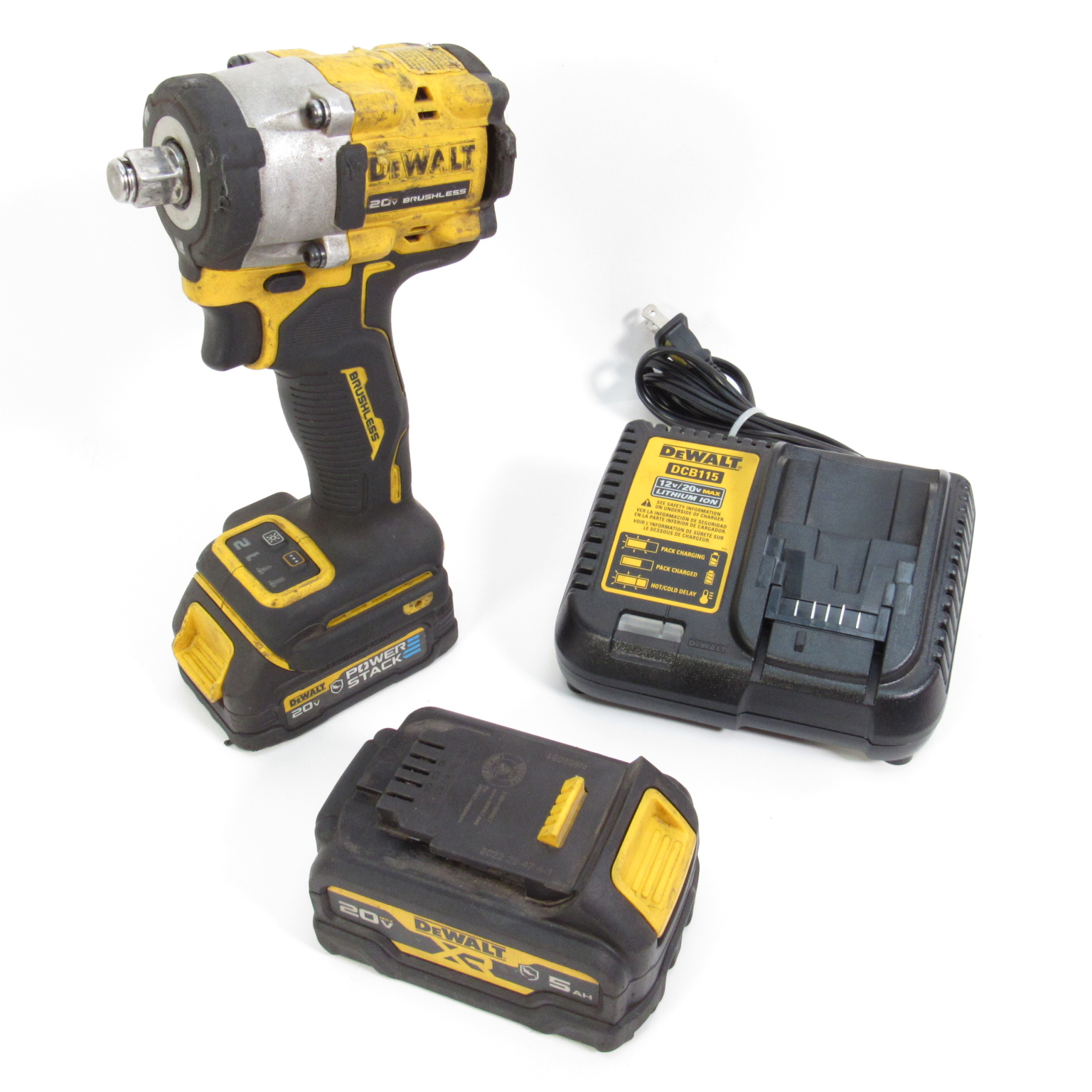 DEWALT DCF921 ATOMIC 20-Volt MAX Cordless Brushless 1/2 in. Impact Wrench