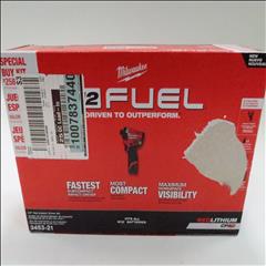 Milwaukee 3453-21 12V Lithium-Ion Brushless Cordless 1/4" Hex Impact ...