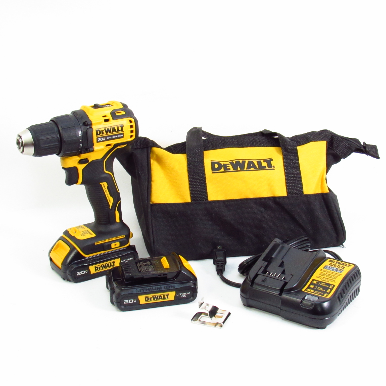 DeWalt Atomic DCD708C2 20V Li-ion Brushless 1/2'' Drive Drill/Driver ...