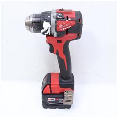 Milwaukee 2801-20 M18 18V Li-Ion Brushless Cordless 1/2 in. Compact ...