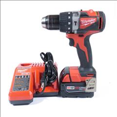 Milwaukee 2902-20 M18 18V Li-Ion Brushless Cordless 1/2 in. Compact ...