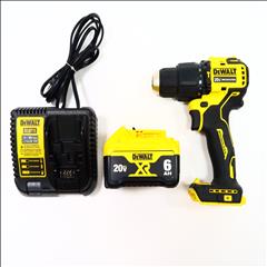 DeWalt DCD709 20-Volt MAX Li-Ion Cordless Brushless Compact 1/2" Hammer ...