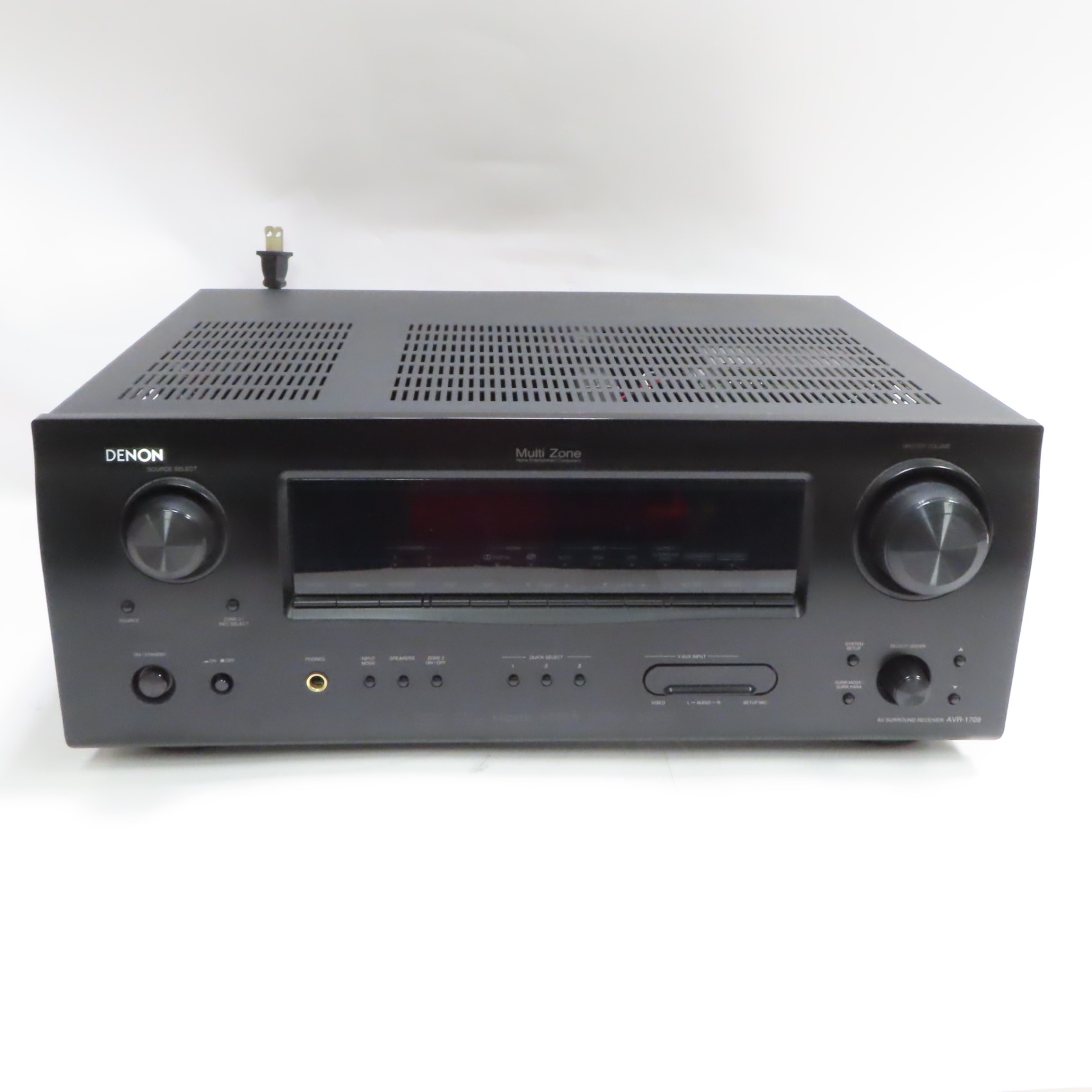 Denon AVR-1709 7.1-Channel Multi Zone Home Theater Receiver (Local Pick ...