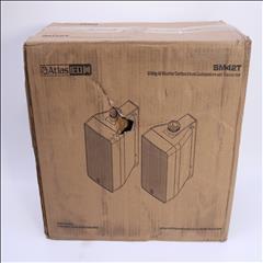 Atlas Sound SM42T-B 4" 2-Way 16W Weather-Resistant Surface Speaker Pair