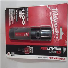 Milwaukee 2161-21 Redlithium USB 1100L Twist Focus Flashlight