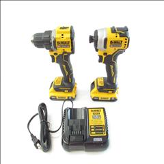 DeWalt DCD794 1/2" 20V Drill Driver DCF809 1/4" 20V Impact Driver