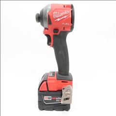 Milwaukee 2853-20 18V Lithium-Ion Brushless Cordless 1/4 in. Hex Impact ...