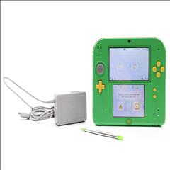 Nintendo 2DS FTR-001 Handheld Gaming System - Ocarina of Time Edition Green