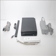 Nintendo Wii RVL-001(USA) Black Home Video Gaming Console 8396