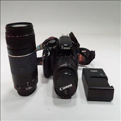 Canon EOS Rebel T3 12MP Digital SLR Camera Kit - Black 0796