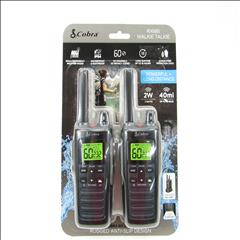 Cobra RX685 2-Way Walkie Talkie Set 1832