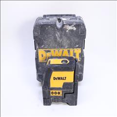 DeWalt DW0822 165" Red Self-Leveling Cross-Line and Plumb Spot Laser Level