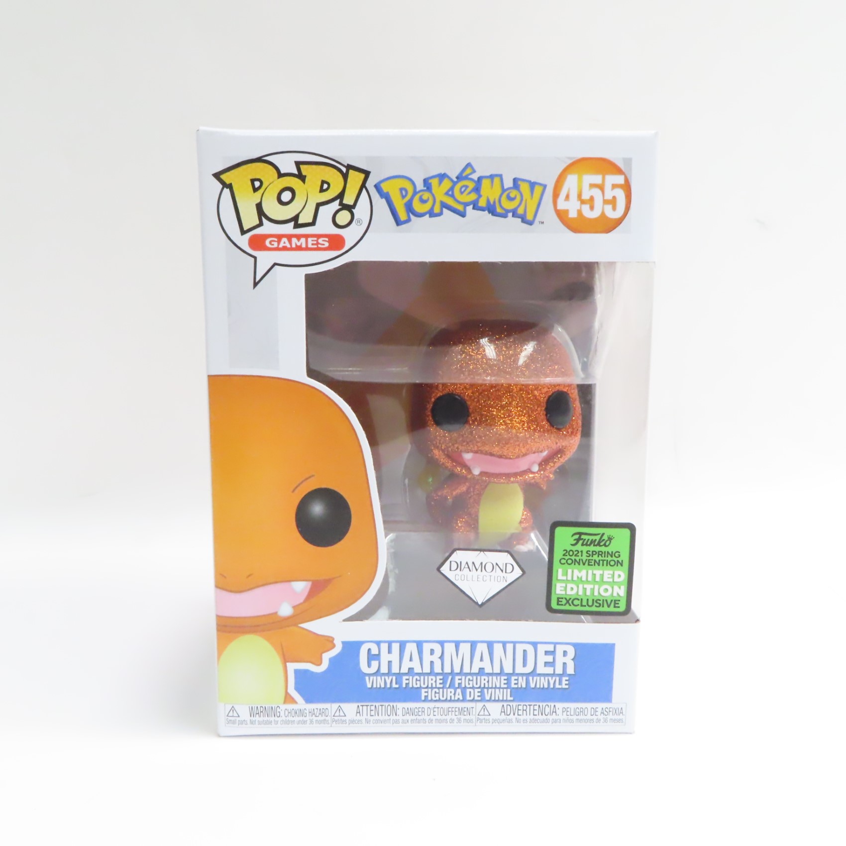 Funko POP! Games: #455 Charmander (Diamond Collection) Vinyl Figure