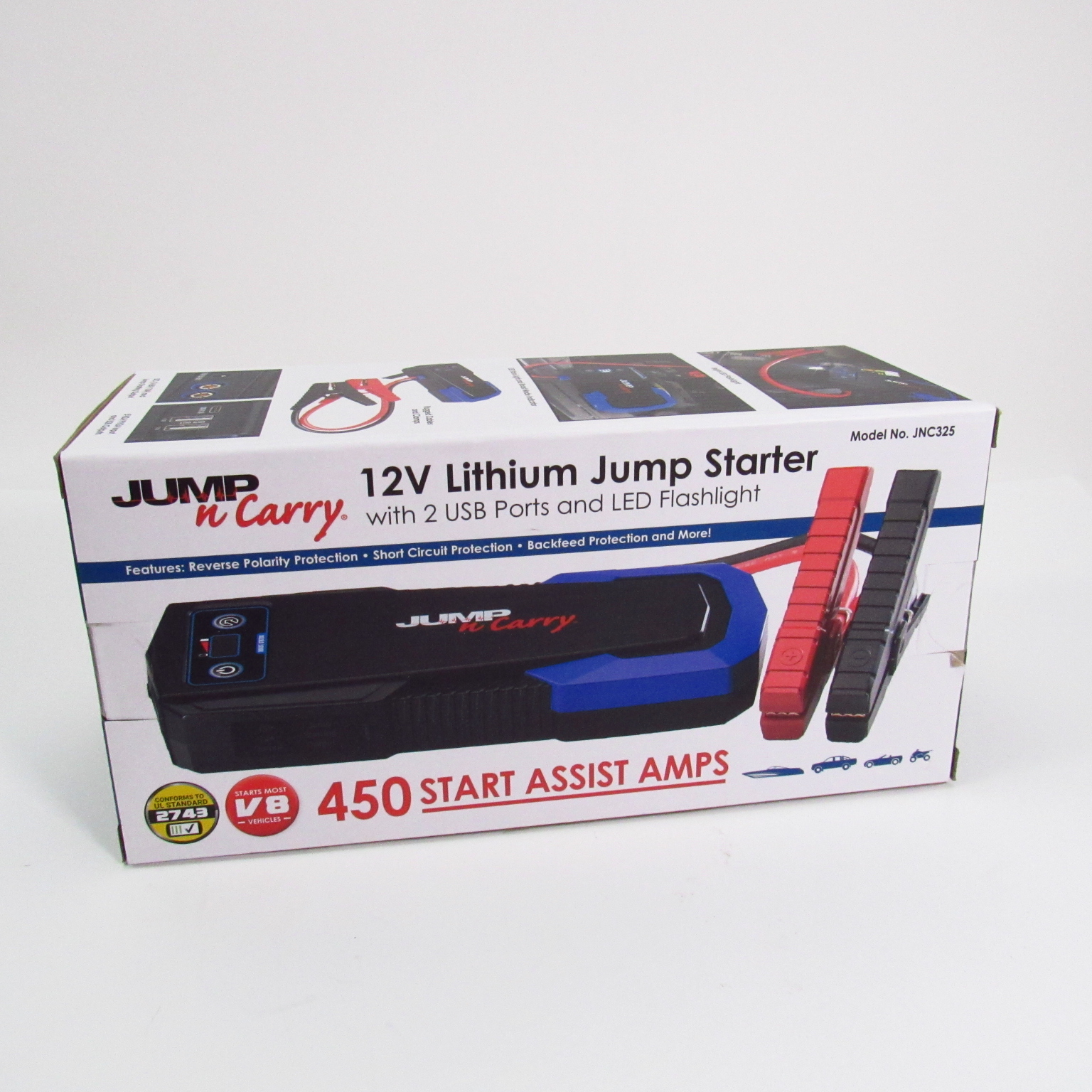 Jump n Carry JNC325 12V Lithium Jump Starter