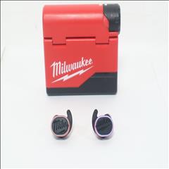 Milwaukee 2191-20 Red & Black REDLITHIUM USB Bluetooth Jobsite Ear Buds ...
