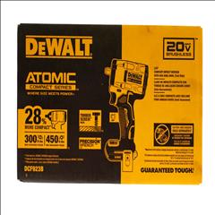 DeWalt DCF923 ATOMIC 20V MAX Brushless 3/8" Cordless Impact Wrench