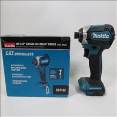 Makita XDT13 18V LXT 1/4" Brushless Cordless Impact Driver