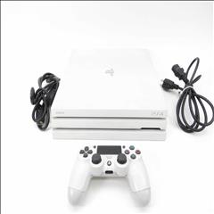Sony PlayStation 4 Pro White Body CUH-7015B 1TB 4K Video Game Console 9784