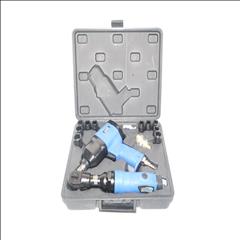 Power Torque GM-7554 1/2" Air Impact Wrench & 3/8" Air Ratchet Wrench ...