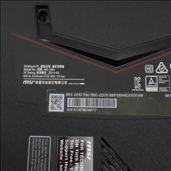 MSI MS-16R5 Win 10 Core i5-10500H 2.5GHz GTX 1650 8GB RAM 256GB SSD 15.6"