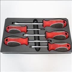 Matco SSPCR5CA 5 Pc Top Torque II Screwdriver Set - Red