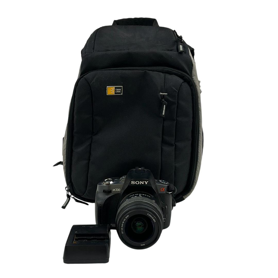 Sony Alpha A330 DSLRA330L 10.2 MP Digital SLR Camera/18-55mm SAM Lens