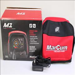 MarCum M1 TrueColor Split Screen Brushless Ice Fishing Flasher Sonar ...