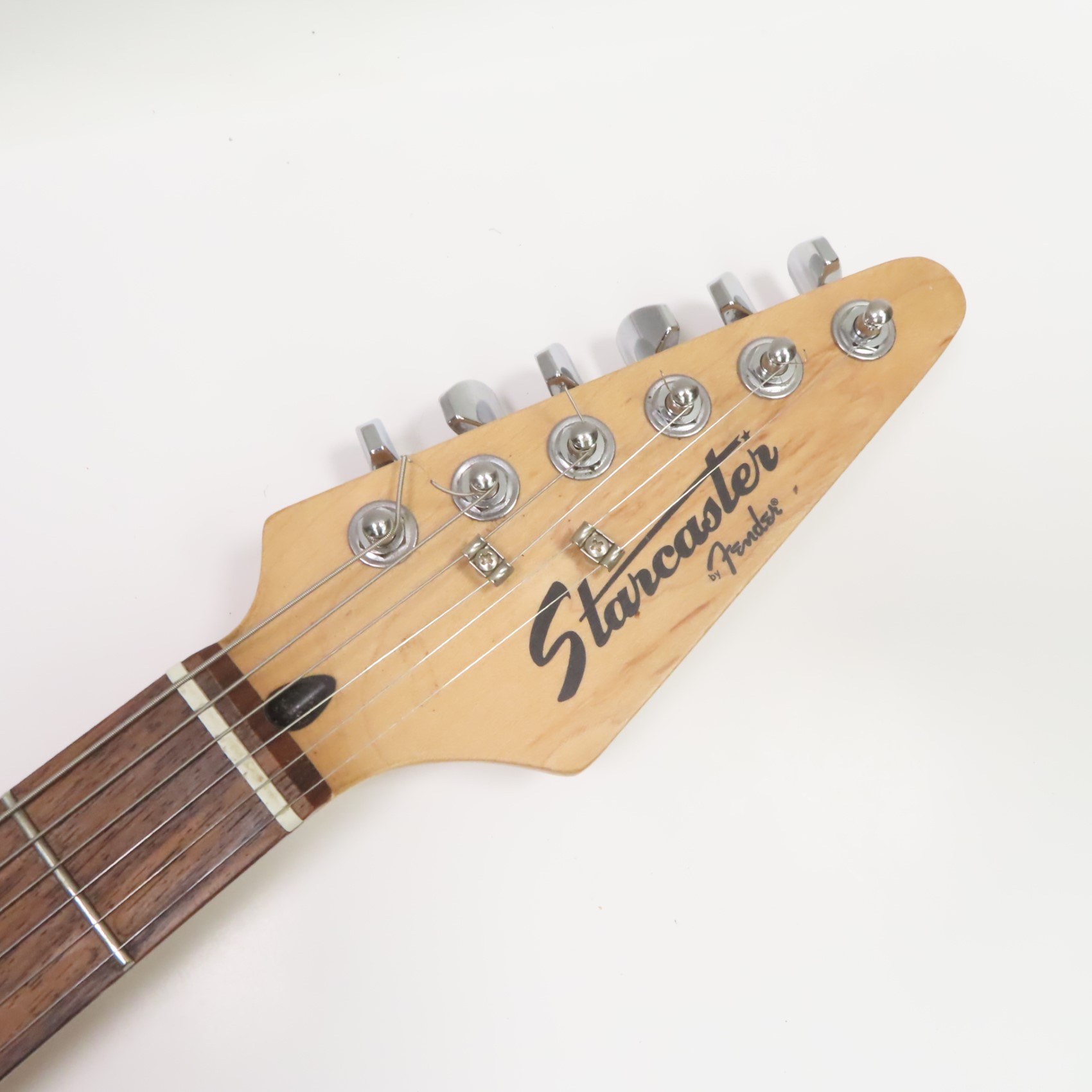 Fender Starcaster Solid Body 6-String Electric Guitar - Black (Pick-Up ...