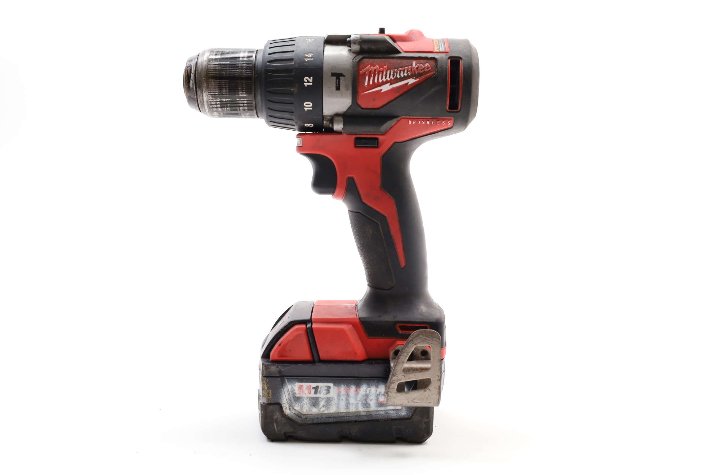 Milwaukee 2902-20 M18 18V Lithium-Ion Brushless 1/2" Cordless Hammer Drill