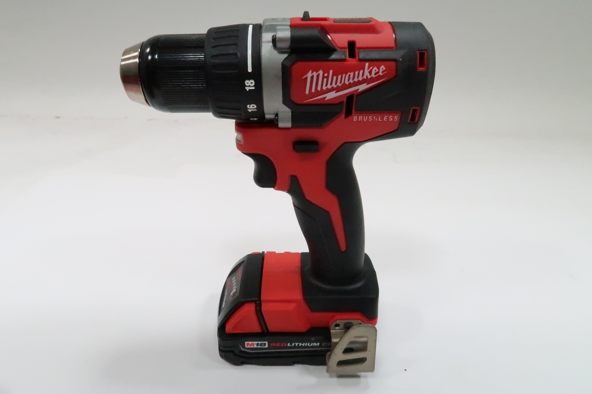 Milwaukee 2850-20 2801-20 18V Lithium-Ion Brushless Cordless Drill ...